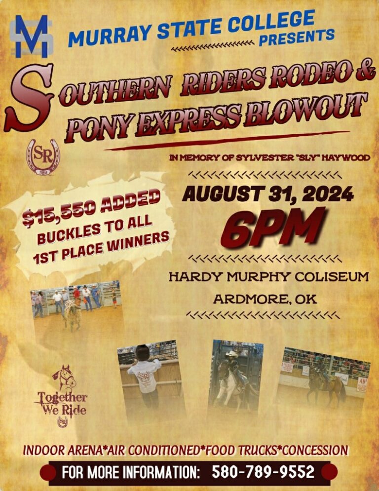 Southern Riders Rodeo & Pony Express Blowout Coliseum - Hardy Murphy